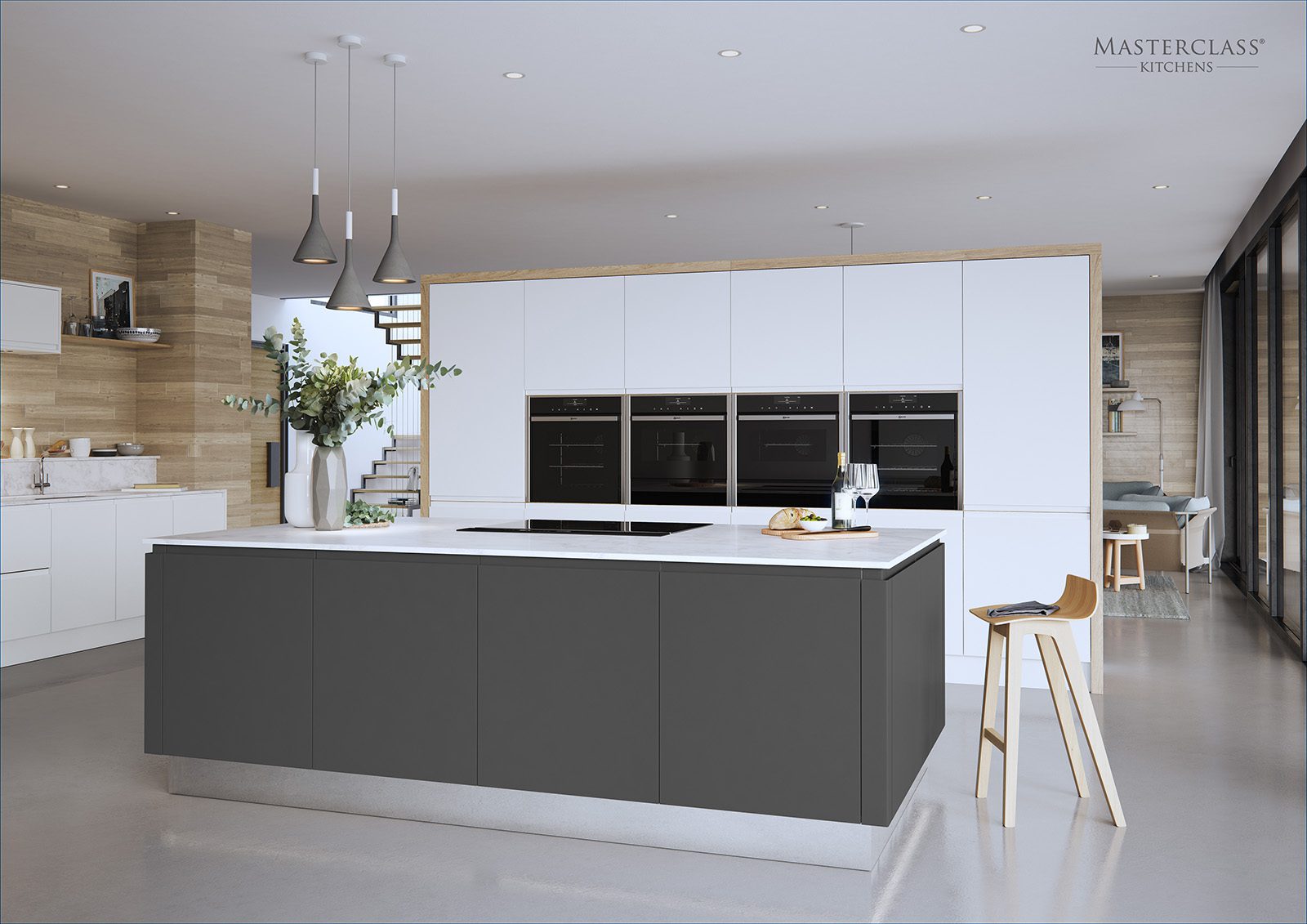 Handleless Kitchens | Royal County Kitchens