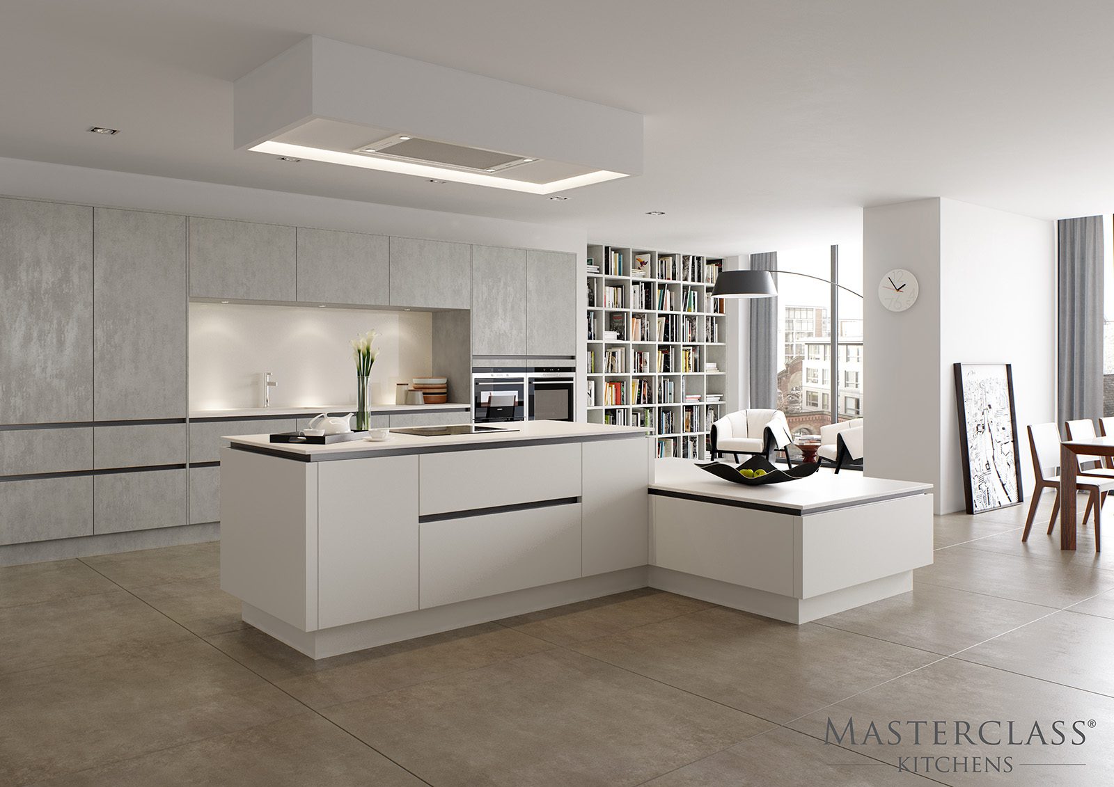 Handleless Kitchens | Royal County Kitchens